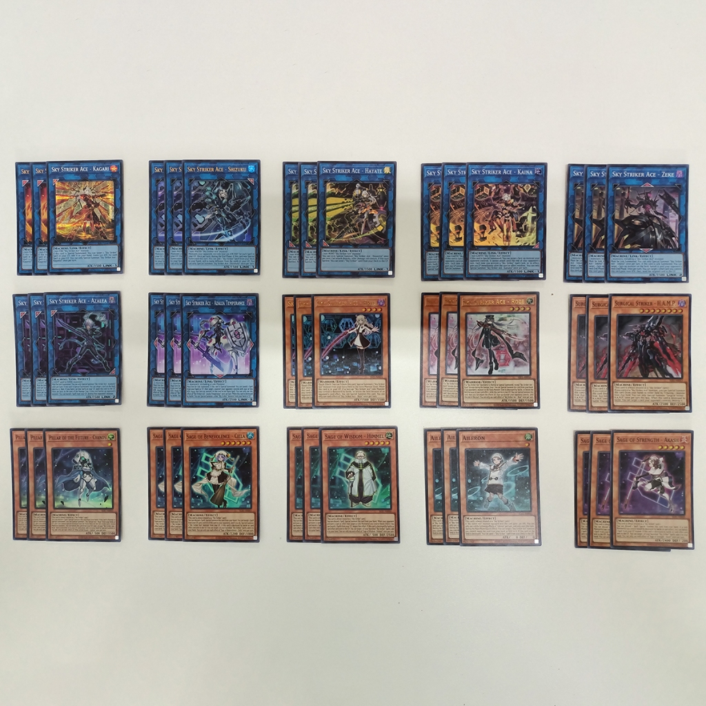 YUGIOH SLF1-AE ASIAN ENGLISH SKY STRIKER FULL SET [HIGH RARITY~ UTR/SER/UR/SR] | Shopee Malaysia