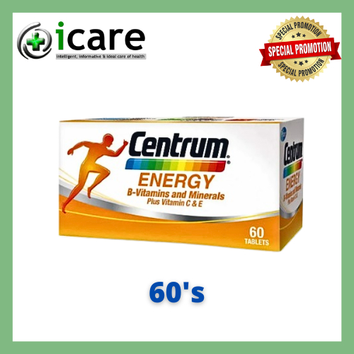 CENTRUM ENERGY 60'S ( EXP DATE : 01/2027 ) | Shopee Malaysia