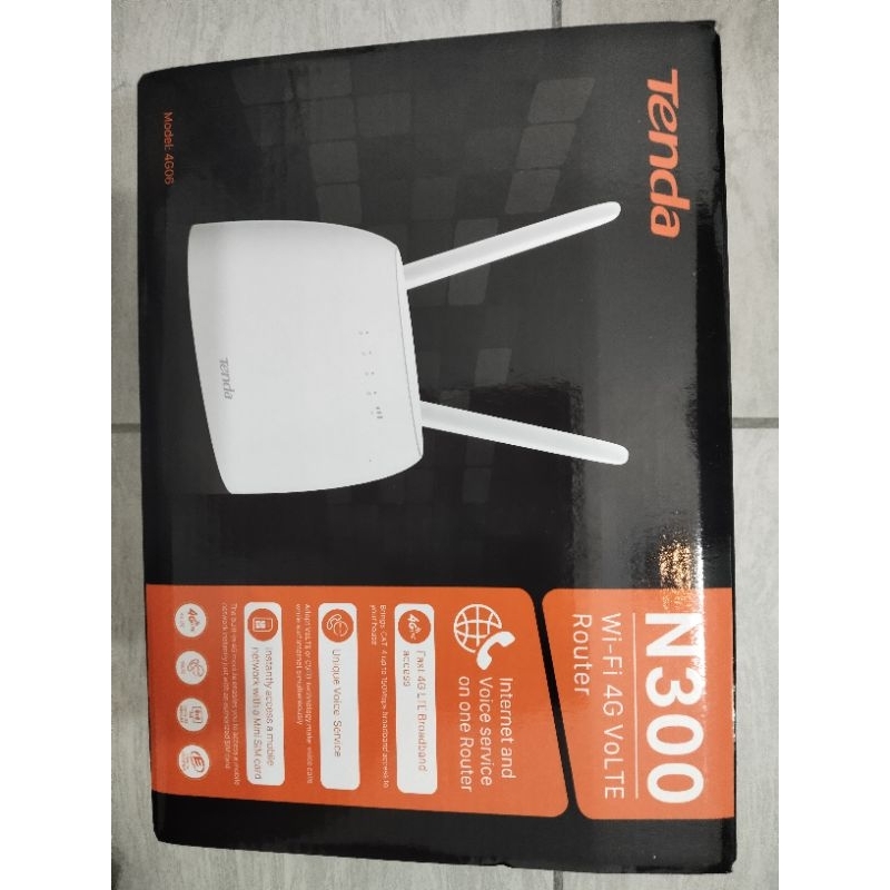 Tenda N300 Wi-Fi 4G VoLTE Router | Shopee Malaysia