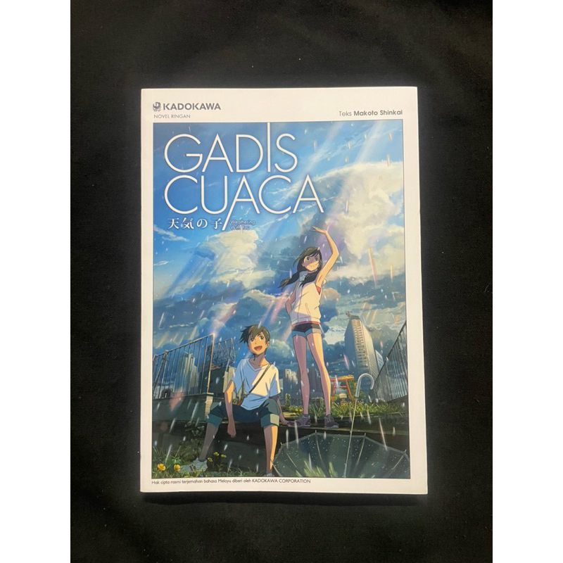 Novel Gadis Cuaca (Makoto Shinkai) | Shopee Malaysia