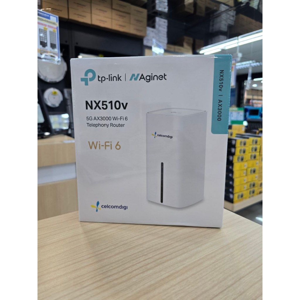 TP-Link NX510v 5G AX3000 Dual-Band Wi-Fi 6 (Celcomdigi) | Shopee Malaysia