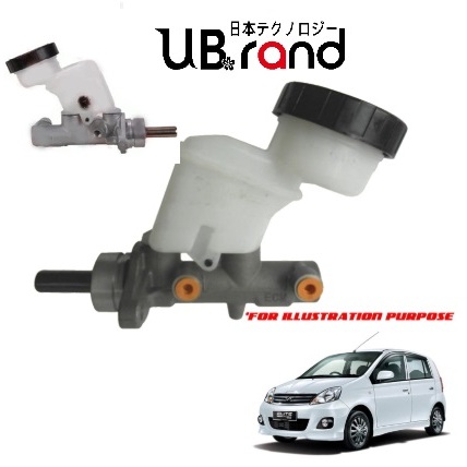 Perodua Viva Brake Master Pump 3 hole (no abs) 660 and 850 | Shopee ...