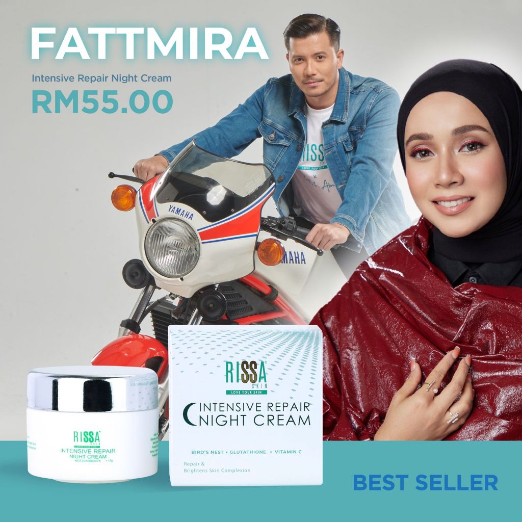 RISSA SKIN x FATTAH AMIN: INTENSIVE REPAIR NIGHT CREAM (WHITENING ...