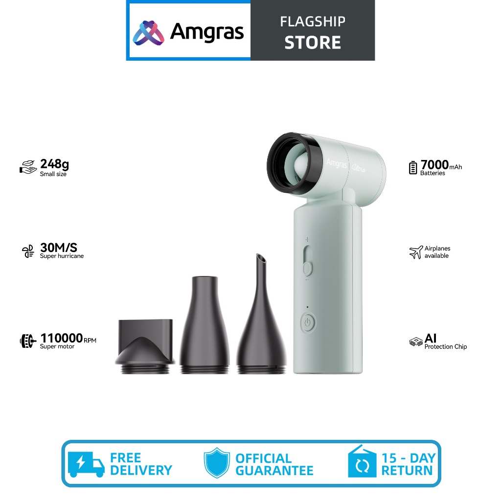 Amgras MetaHeld Fan Ultra2 Portable Turbocharged Handheld Violent Fan ...