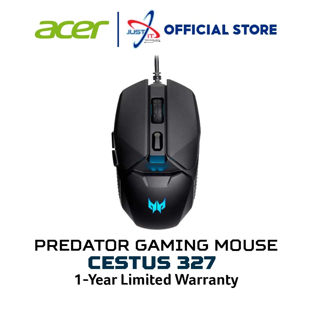 ACER PREDATOR CESTUS 327 RGB GAMING MOUSE | Shopee Malaysia