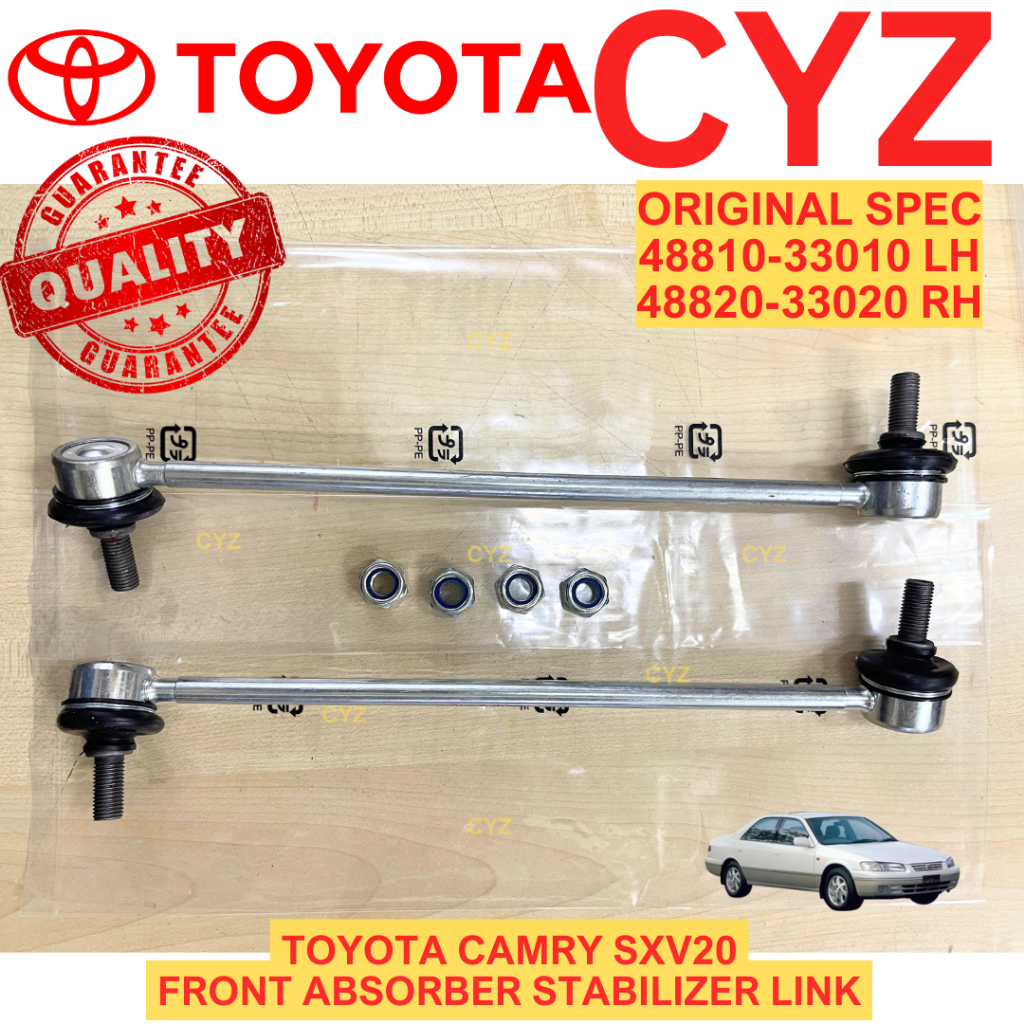 (1 PAIR) Front Rear Absorber Link / Stabilizer Link TOYOTA CAMRY SXV20 ...