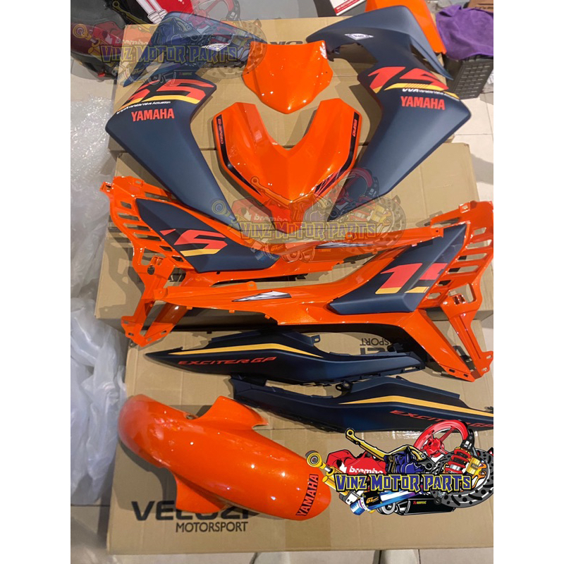 y155zr coverset y16 exciter gp oren y155 | Shopee Malaysia