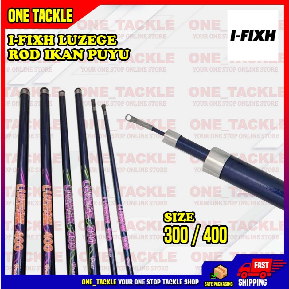 I-Fixh luzege rod ikan puyu pole rod | Shopee Malaysia
