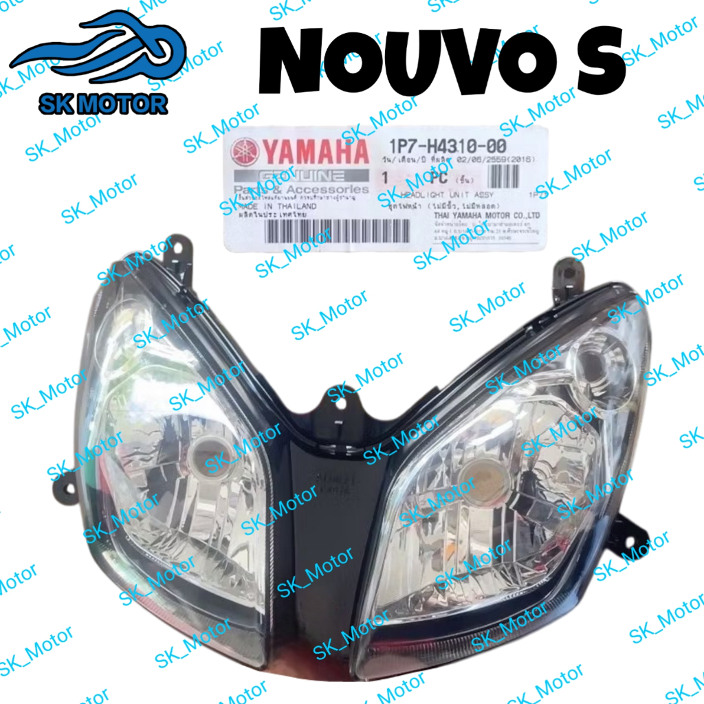 Yamaha NOUVOS NOUVO S 115 Original Head Lamp Light / Lampu Depan Lampu Besar 1P7-H4310-00 ...