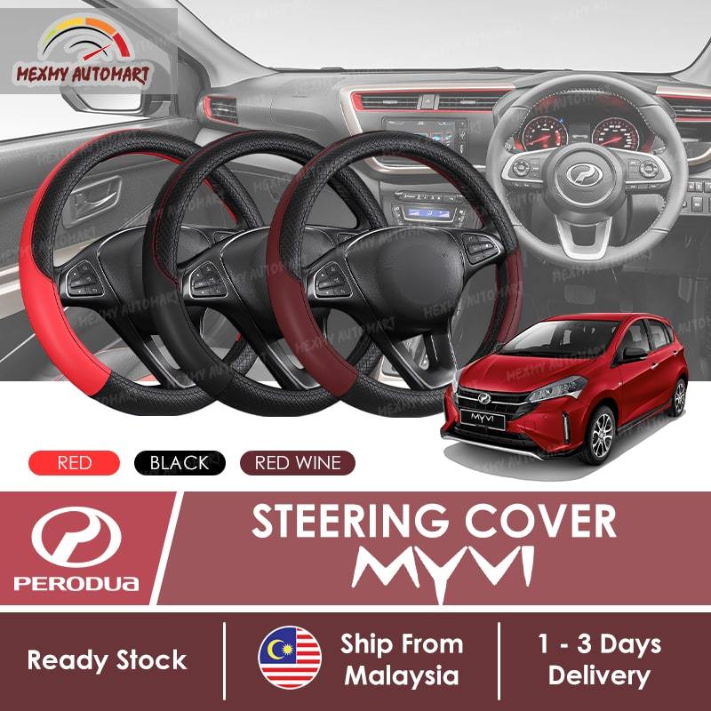Perodua MYVI 2025 2024 Steering Cover Stereng Accessories Bodykit ...
