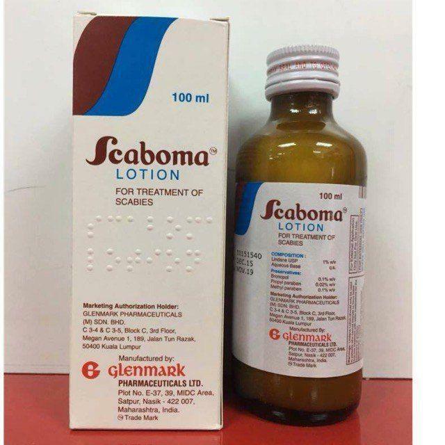 SCABOMA LOTION FOR TREATMENT OF SCRABIES (100ML) | Shopee Malaysia