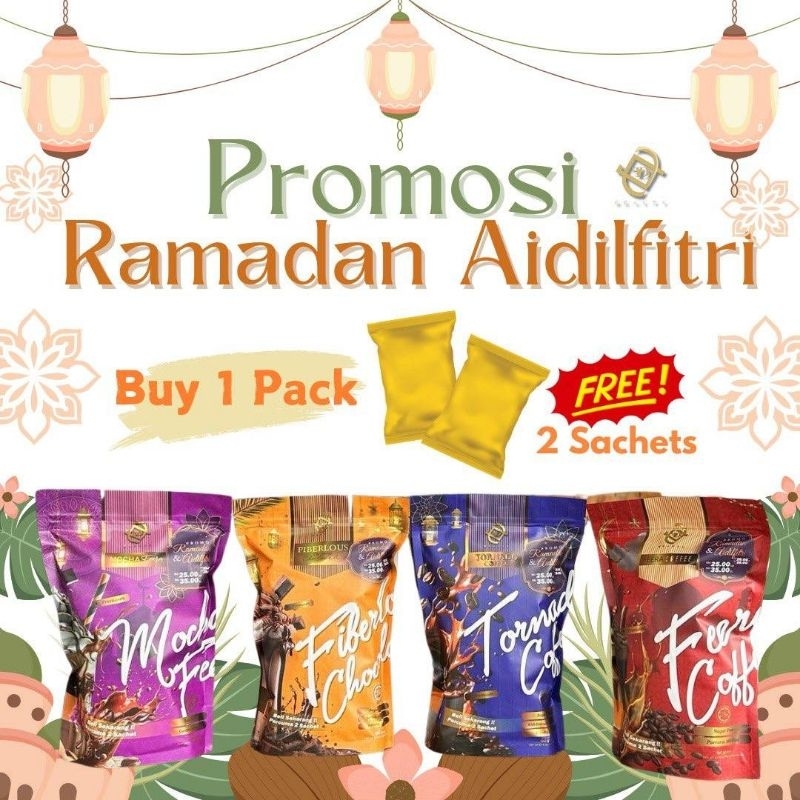 [ PACK PREMIUM ] Feera Coffee Lemon Tea Mocha Feera Fiberlous Golden ...