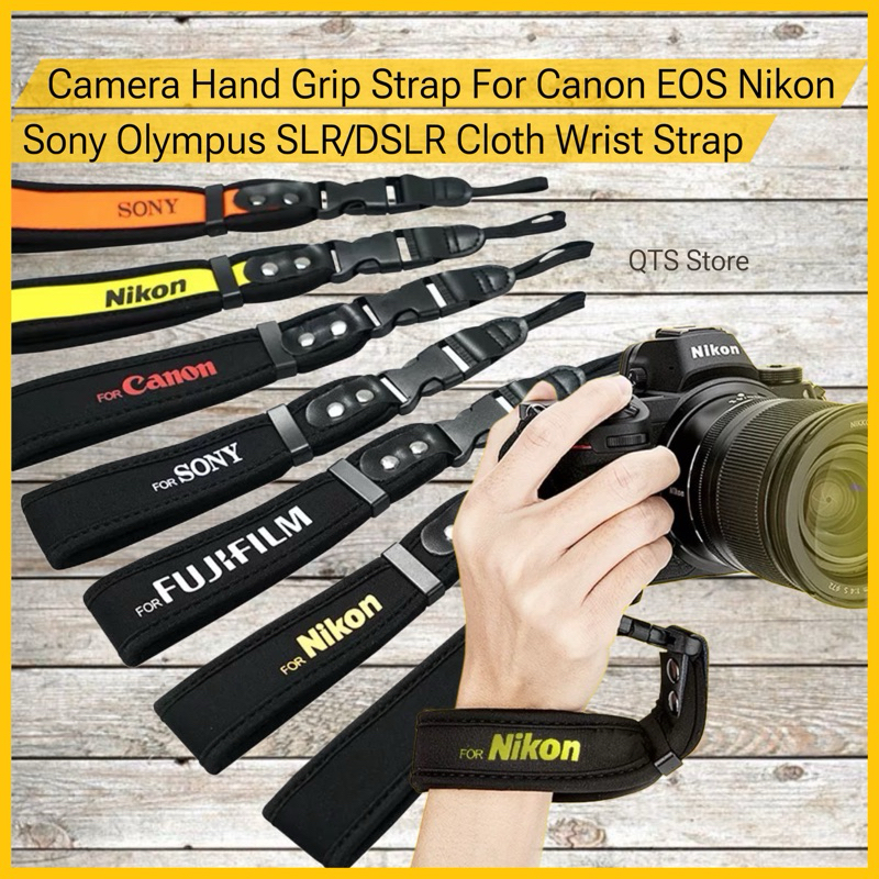 Camera Hand Grip Strap For Canon EOS Nikon Sony Olympus SLR/DSLR Cloth ...