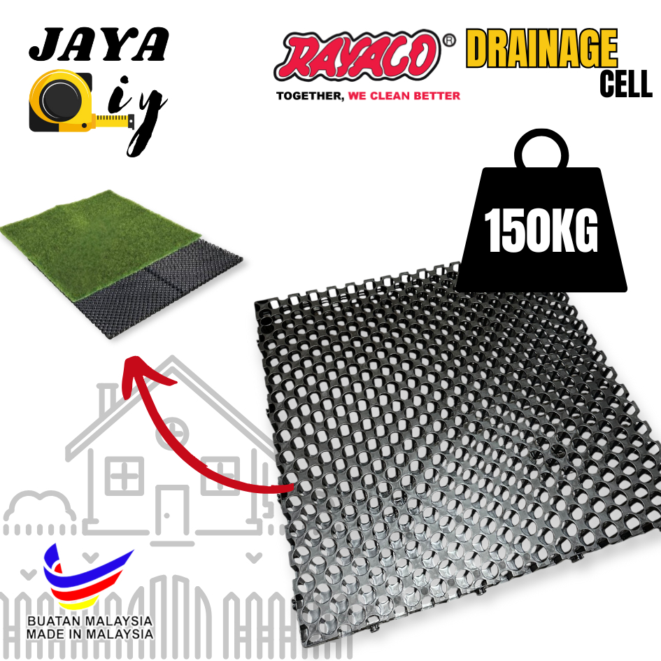 [LOCAL] 50×50cm DRAINAGE CELL SYSTEM FOR REAL OR ARTIFICIAL GRASS ...