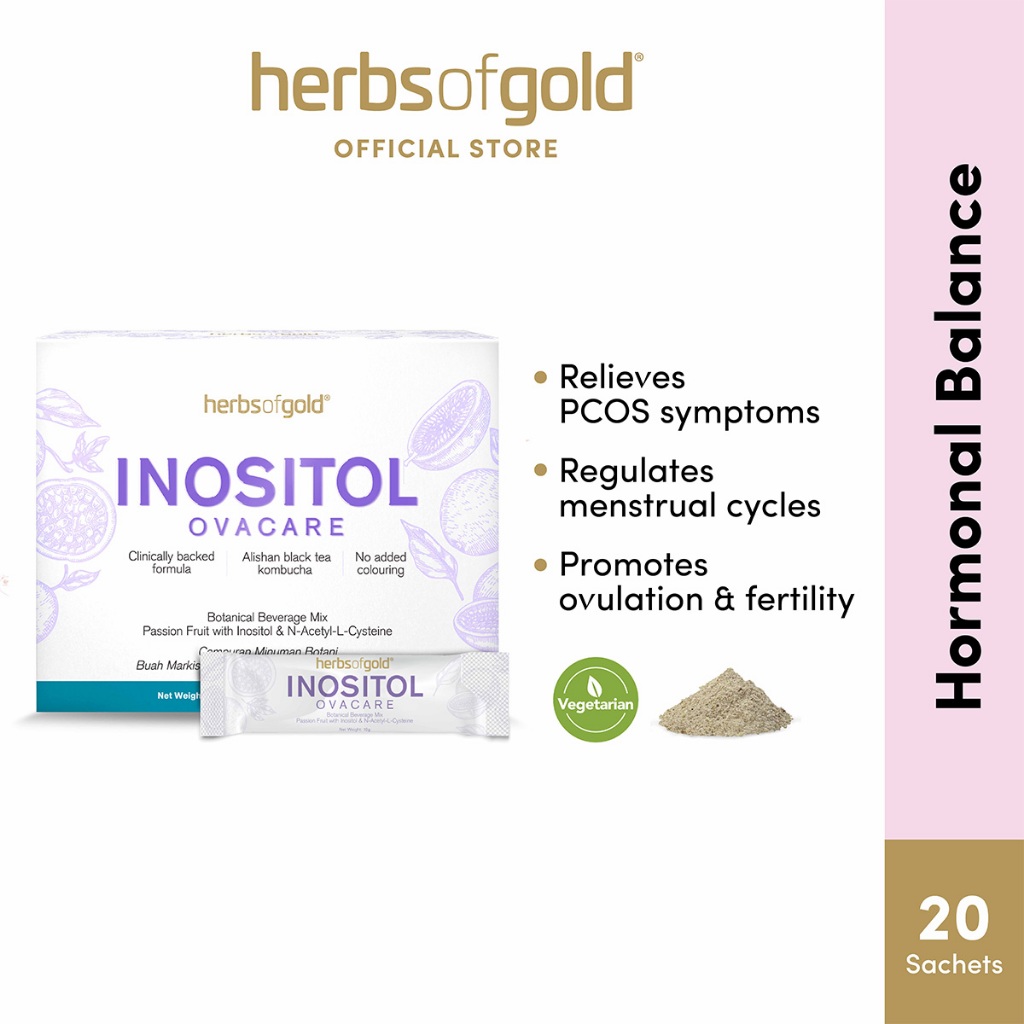 Herbs of Gold Inositol Ovacare (20's) [Expiry 11/2026] | Shopee Malaysia