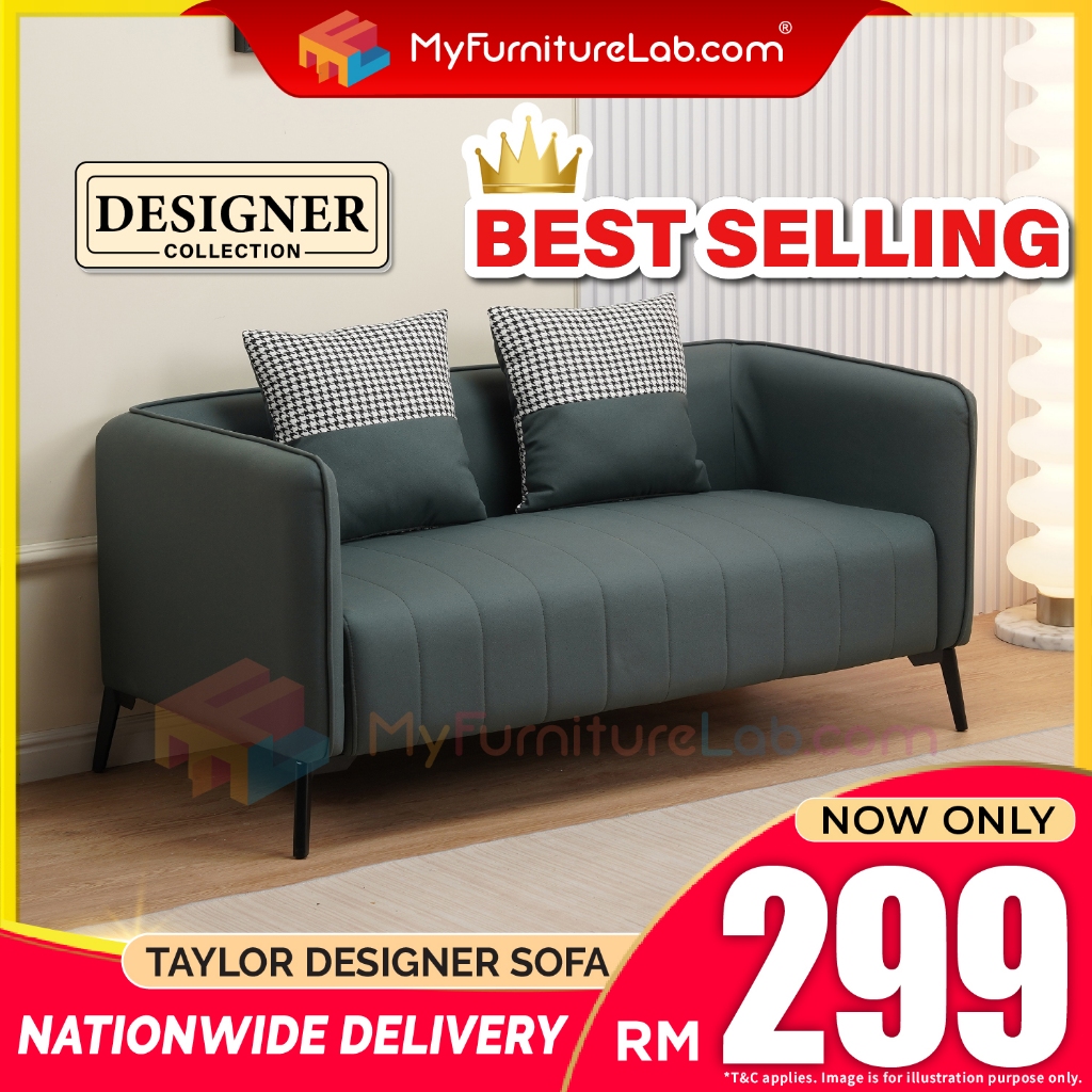 【READY STOCK】𝐌𝐘𝐅𝐔𝐑𝐍𝐈𝐓𝐔𝐑𝐄𝐋𝐀𝐁®:2023 Designer Collection 3 Seater Fabric ...