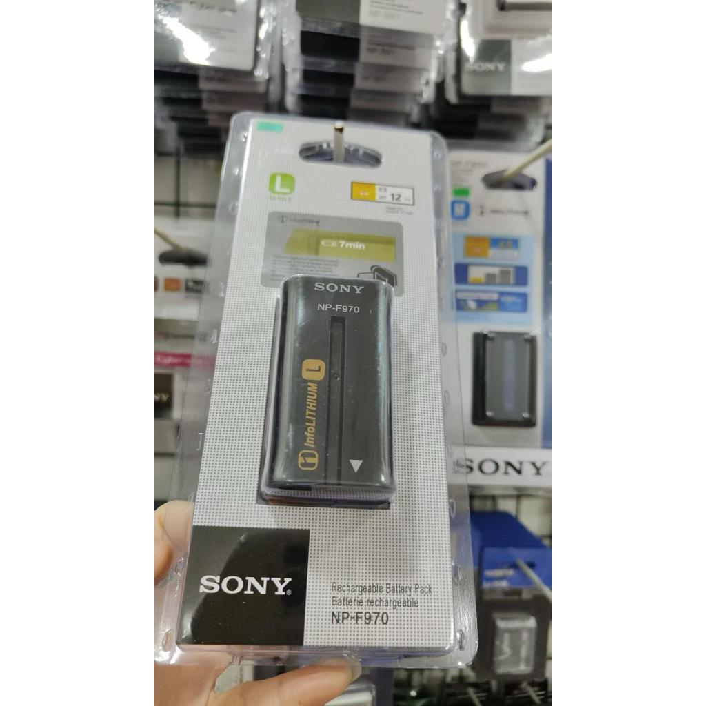 SONY NP-F970 100% ORIGINAL Lithium Battery F970 Battery for LED and ...