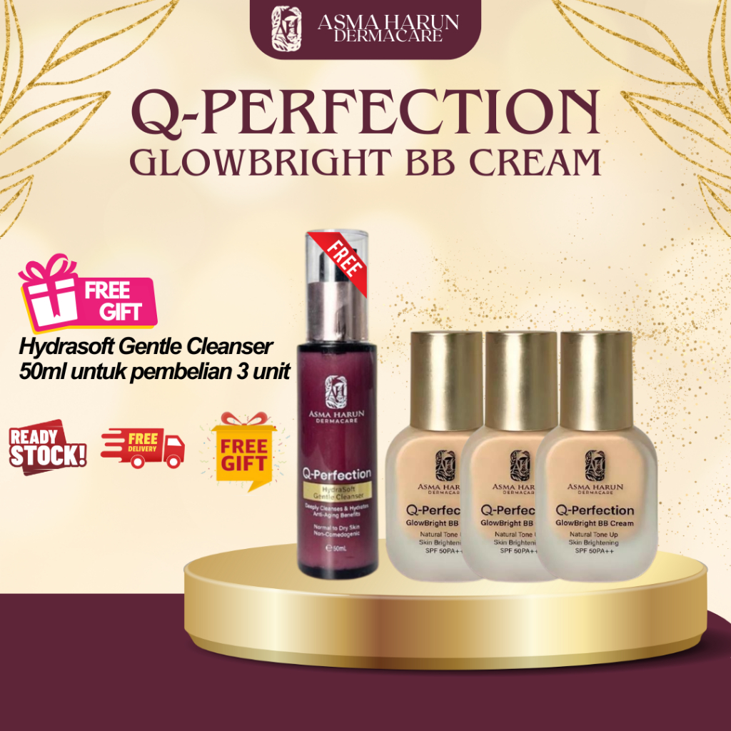 Q PERFECTION BB CREAM GLOWBRIGHT BB CREAM Q PERFECTION USTAZAH ASMA ...