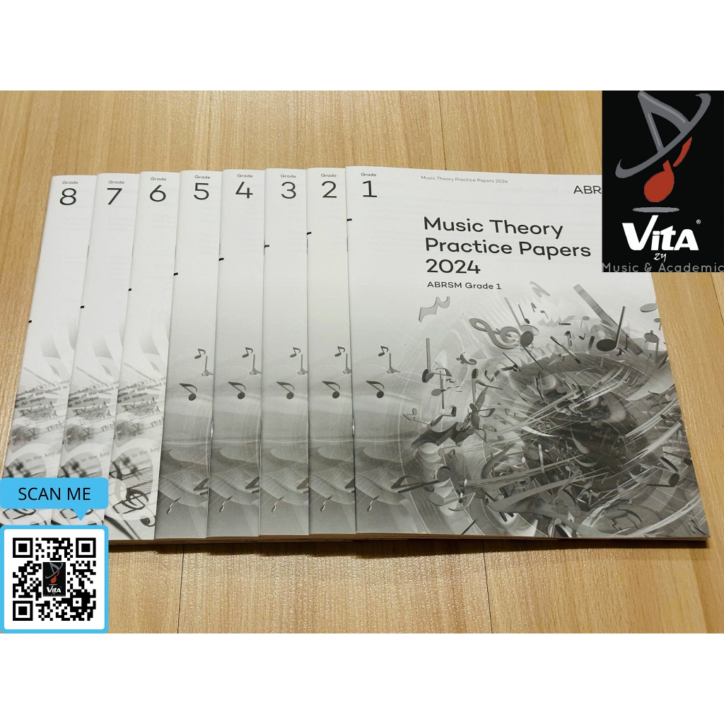 Music Theory Practice Paper 2024 ABRSM GRADE 1 TO 8 & MODEL ANSWER | Shopee Malaysia