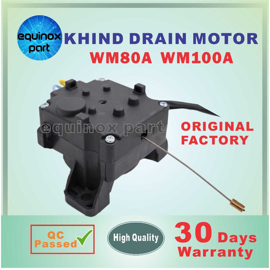 WM80A WM100A Khind Washing Machine Drain Motor | Shopee Malaysia