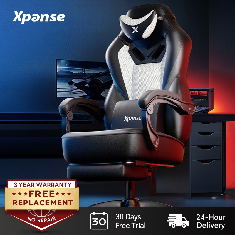 Xpanse Xshade 135° Lean Gaming Office Ergonomic Computer Chair | Shopee ...