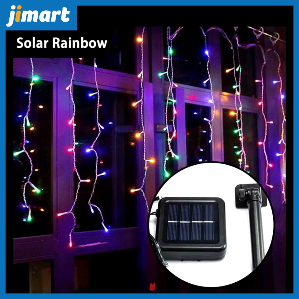 Jimart Solar Fairy light Lampu raya solar + Upgrade Big solar panel ...