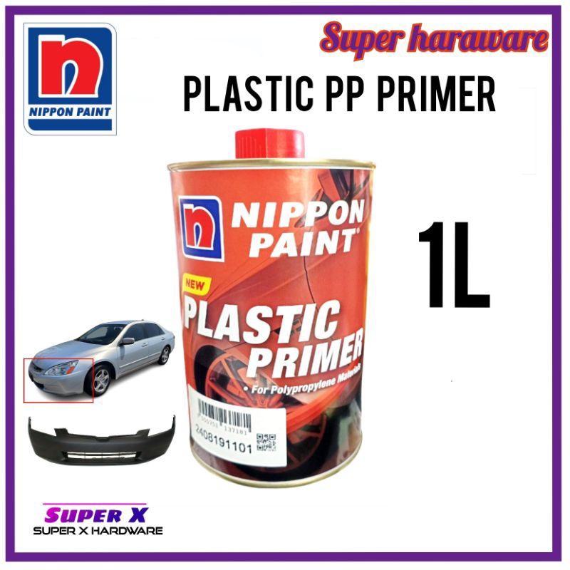 1L Nippon Paint PP PRIMER /Plastic Primer/Primer Spray Paint | Shopee ...