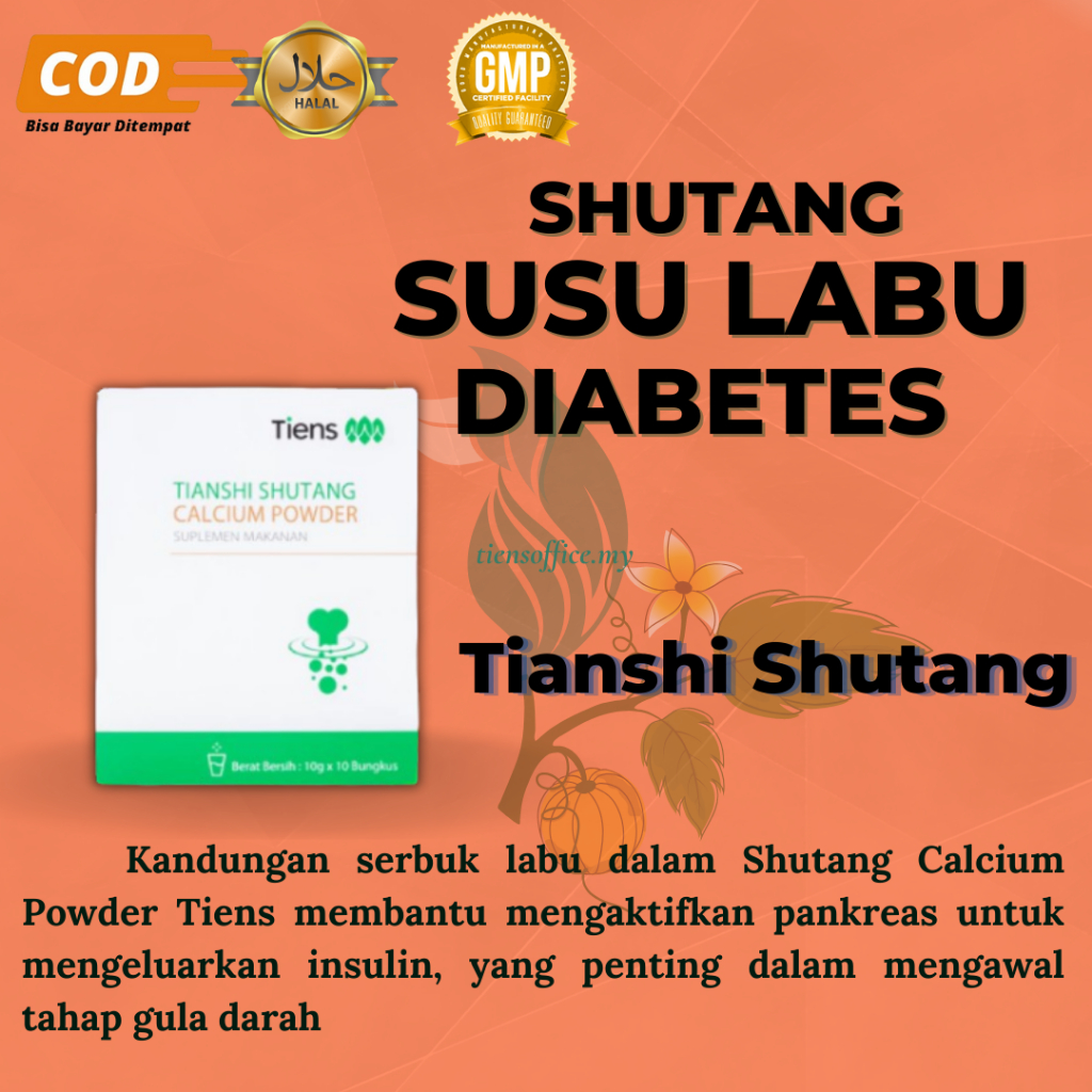 Susu Labu China Ubat Diabetes Shutang Calsium Powder Milk For Diabetes ...