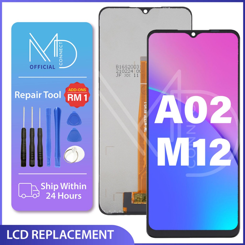 Lcd For SAMSUNG A02 / M12 (With Touch Screen Display) | Shopee Malaysia