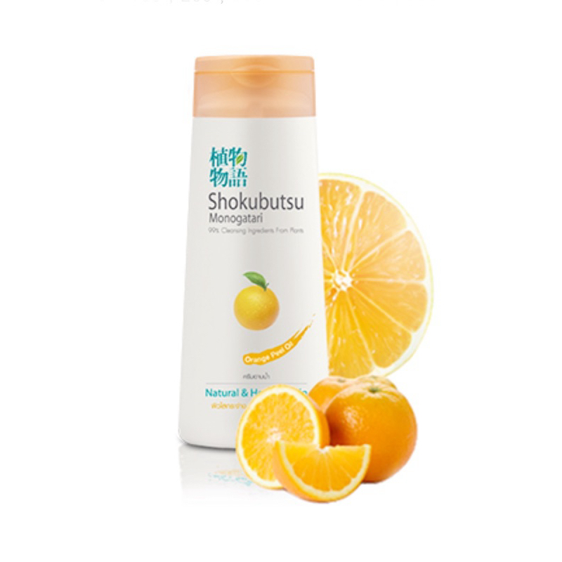 Shokubutsu Monogatari Shower Cream Orange Peel Oil 200ml | Shopee Malaysia