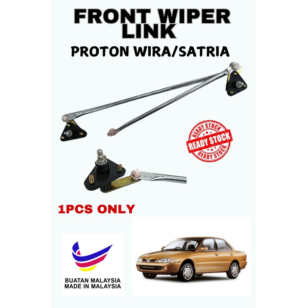 Proton Wira / Satria Front/Depan Wiper Link Windshield Linkage Wiper ...
