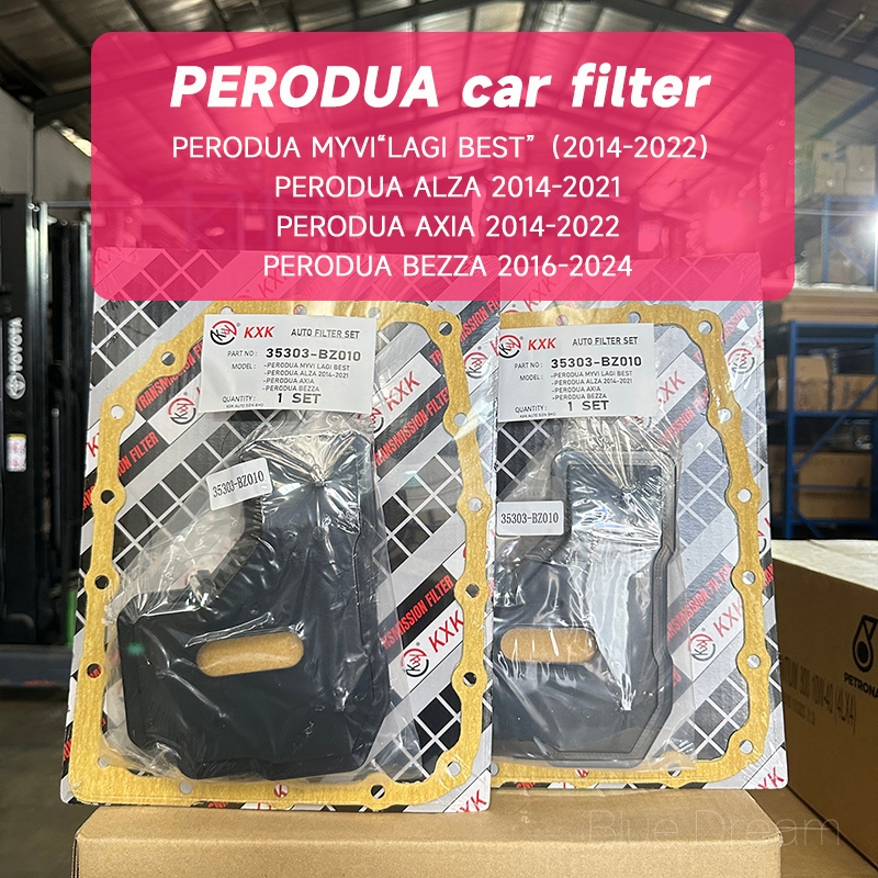 Brand KXK 35303-BZ010 Auto Transmission Filter For Perodua Bezza, Myvi ...