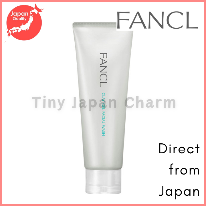 FANCL Mud gel face wash clay gel facial wash 120g (60 uses), Pore ...