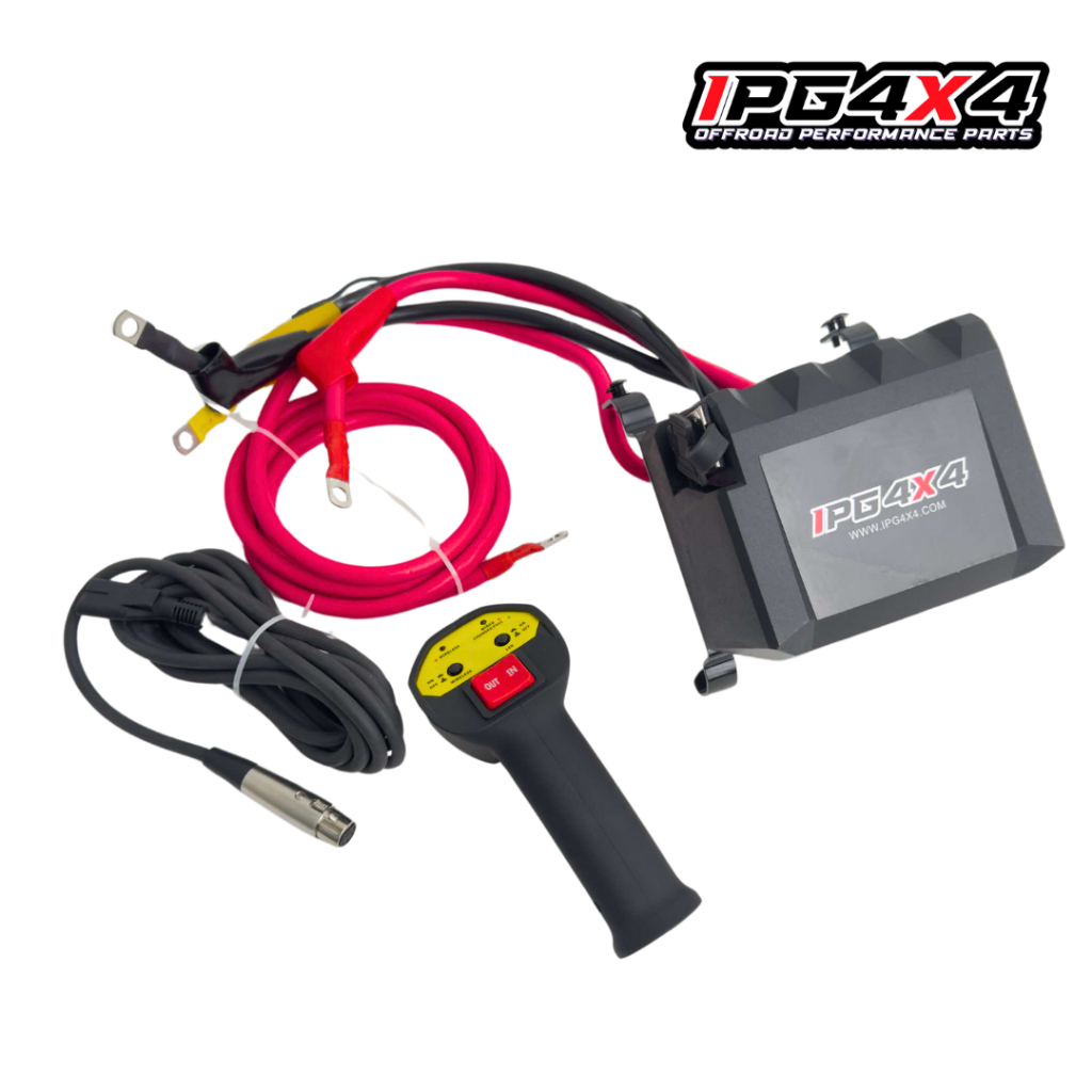IPG 4X4 Winch Control Box 12v 24v Solenoid With 2 In 1 Remote ...