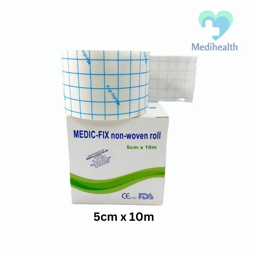 MEDIC-FIX NON-WOVEN ROLL (5CMX10M / 10CMX10M) | Shopee Malaysia