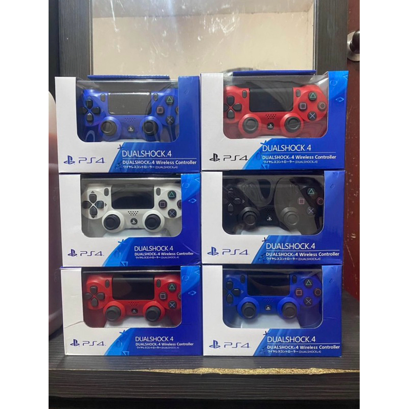 [ Cheapest ] 💥Wireless Controller Ps4 Joystick Ds4 v2 NEW Box FREE CABLE | Shopee Malaysia