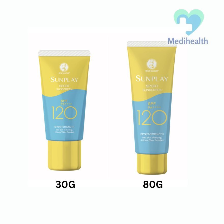 SUNPLAY SPORT SPF50++ 120 SUNSCREEN (30G / 80G) | Shopee Malaysia