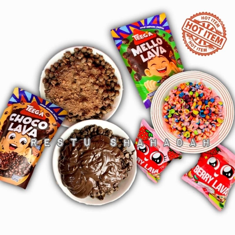 TEEGA CHOCO LAVA | BERRY LAVA MINI & REGULAR PACK | Shopee Malaysia