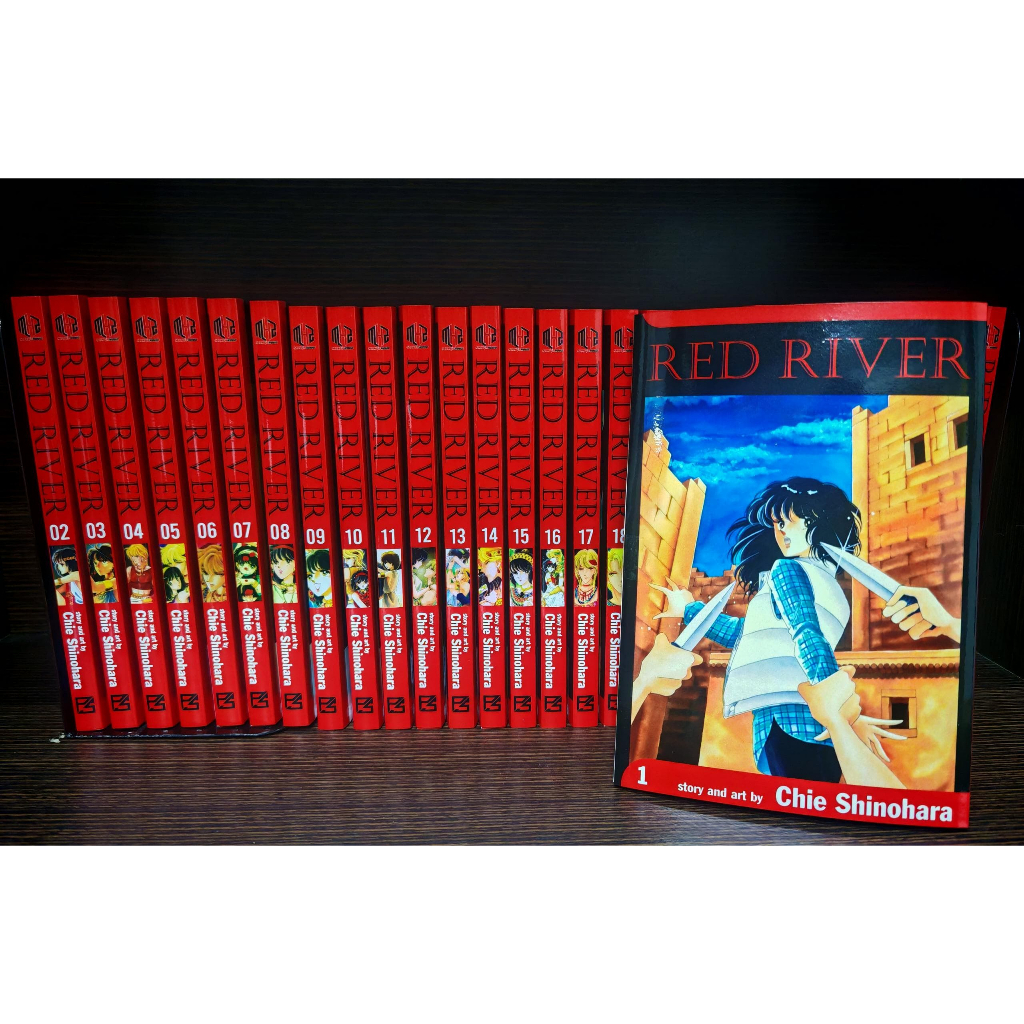 Red River Manga Volume 1-28 (English Version) | Shopee Malaysia