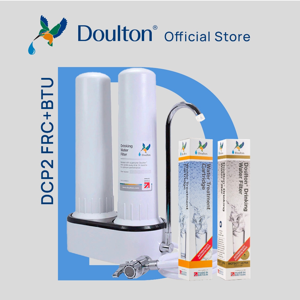 Doulton® DCP2 FRC (9B04) BTU (2501) Fluoride Reduction + Biotect Ultra Water Filter Purifier ...