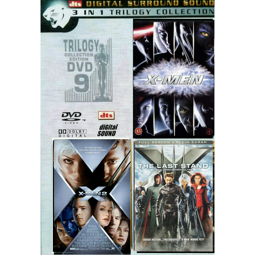 X MEN TRILOGY (3 IN 1 DVD) | Shopee Malaysia