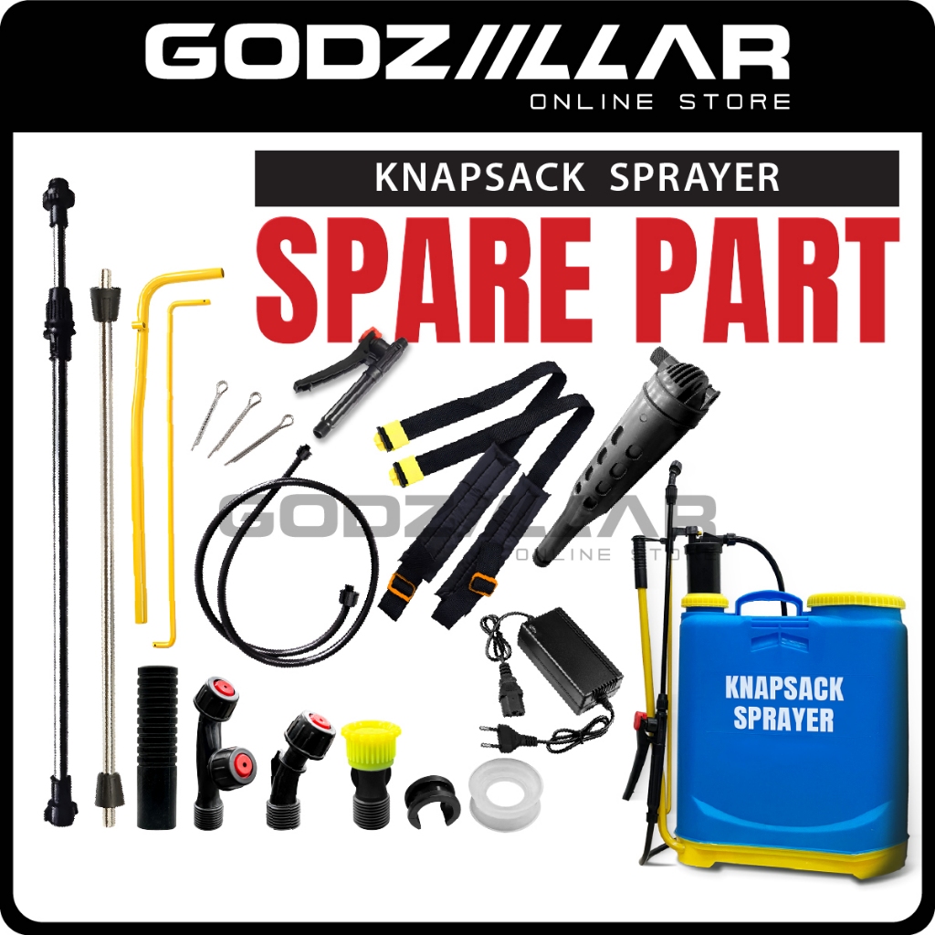 Knapsack Sprayer Spare Part Knapsack Replacement Straps Rod Nozzle ...