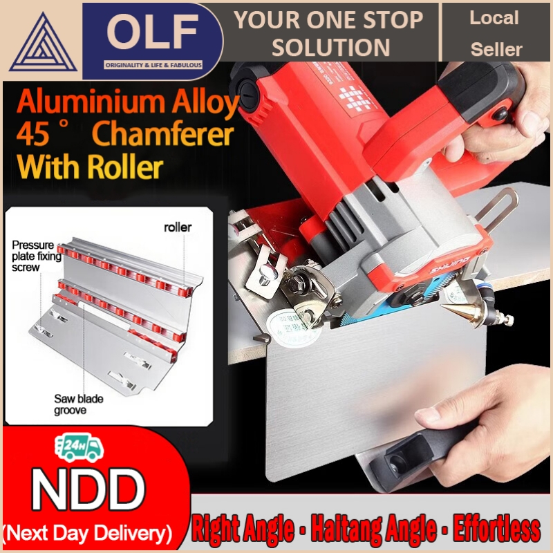 45 Degree Tile Marble Cutter Guide Rail Chamfering Plate Chamfer Frame Miter Saw 45 Degree ...
