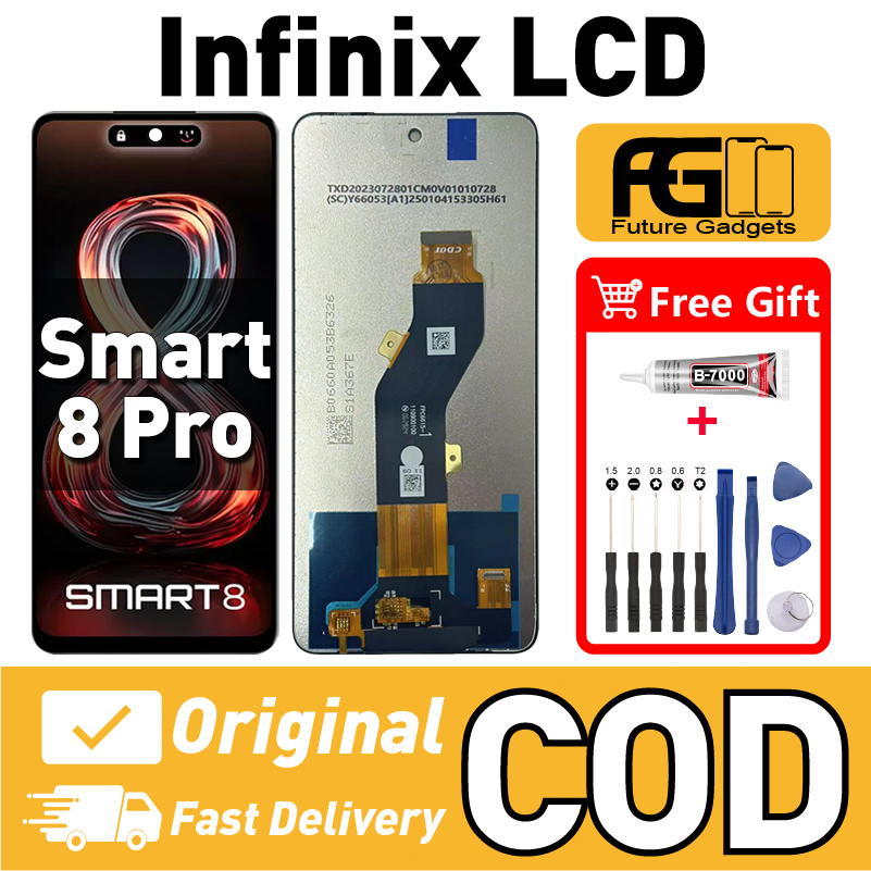 LCD INFINIX Smart 8 Pro 4G Compatible For ORIGINAL LCD Skrin Touch ...