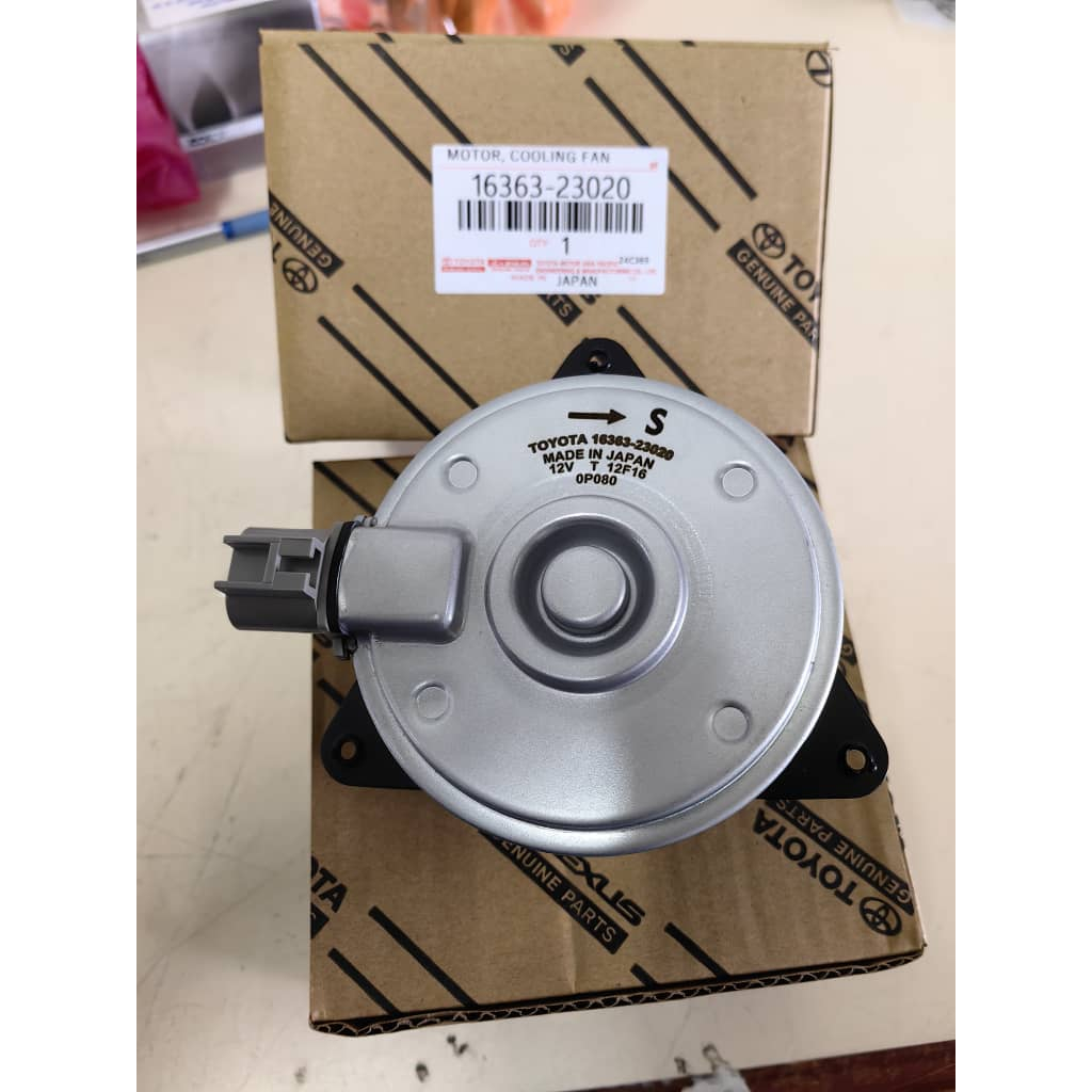 TOYOTA GENUINE ALTIS 03, ZZE121 ZZE122 RADIATOR COOLING FAN MOTOR ...