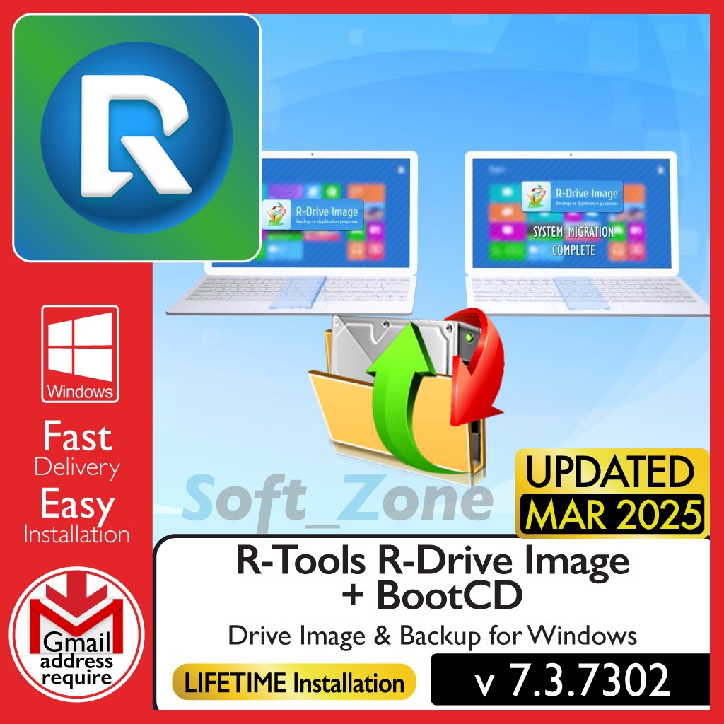 R-Tools R-Drive Image 7.3.7302 + BootCD - Drive Image & Backup for ...
