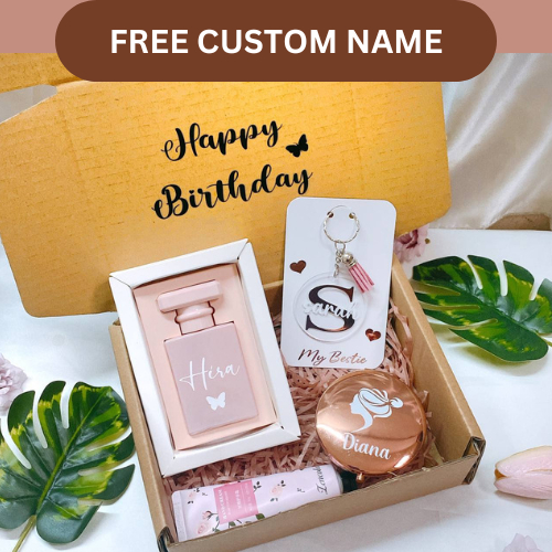 Gift Custom name Mirror | Gift Box | Bridesmaid | Birthday | | Shopee ...