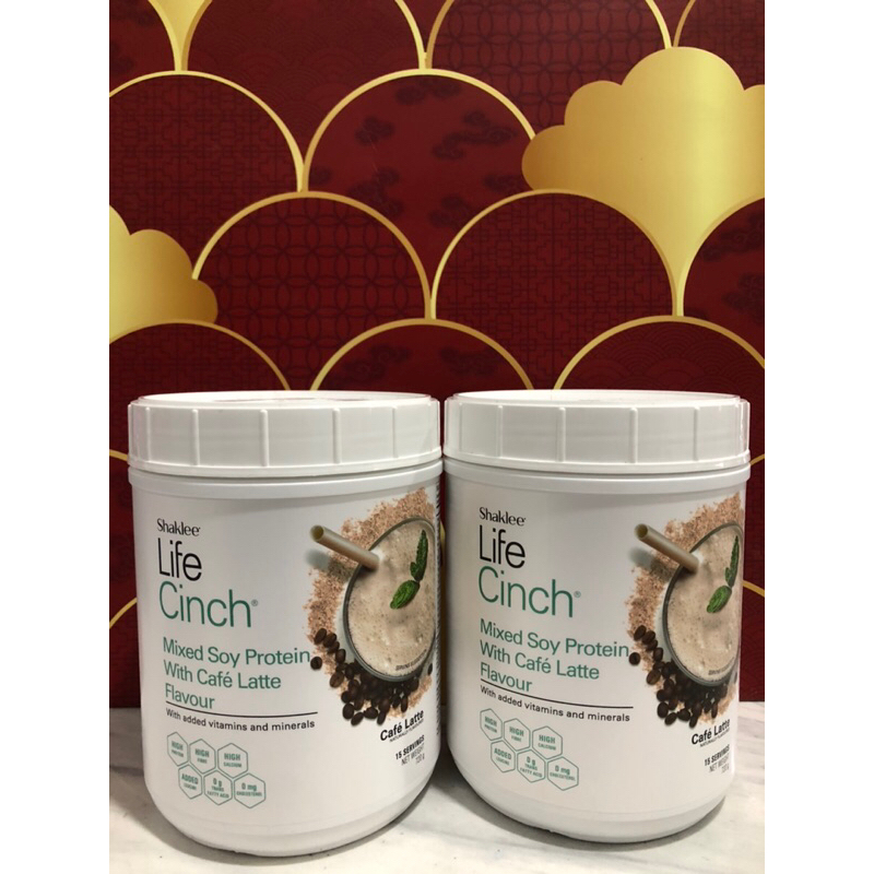 Shaklee Shak Lee Life Cinch Mixed Soy Protein Caffe Latte (720g) [Exp ...