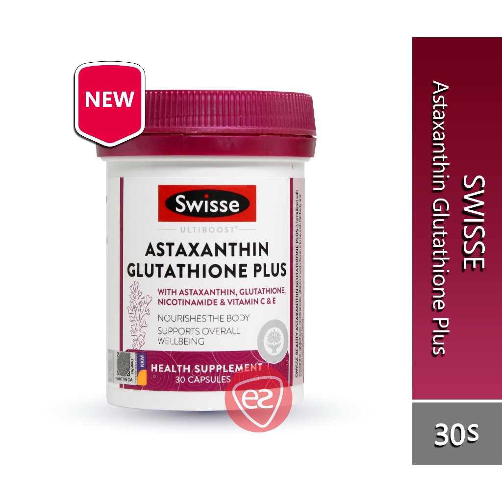 Swisse Ultiboost Astaxanthin Glutathione Plus Capsule 30s | Shopee Malaysia