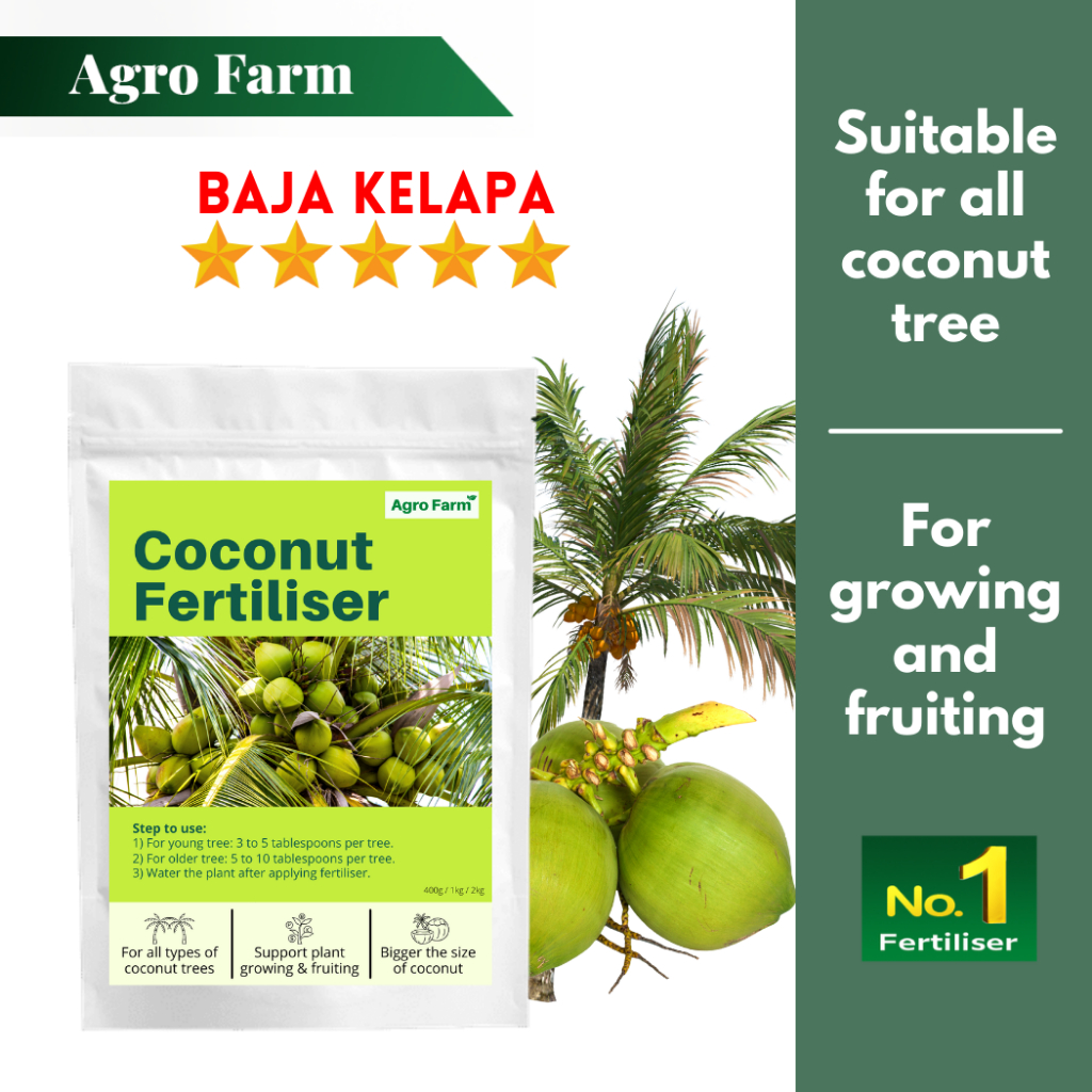 Agro Farm Baja Kelapa / Baja Paksa Buah / Coconut Fertilizer / Baja ...